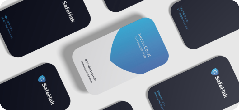 SafeHak Cybersecurity Branding and Website Design | Minor Change